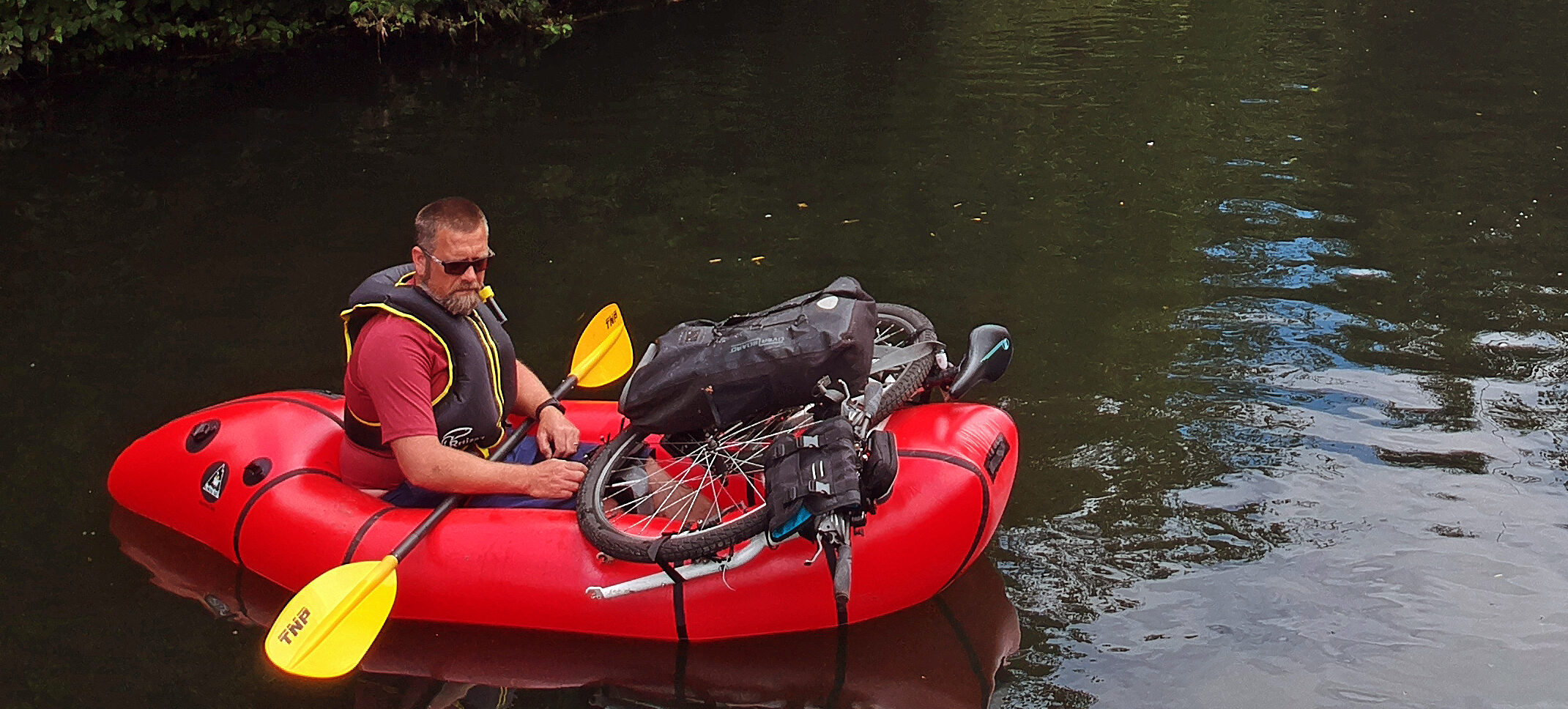 Bike Rafting with the Alpacka Caribou. Opening doors to adventure ...